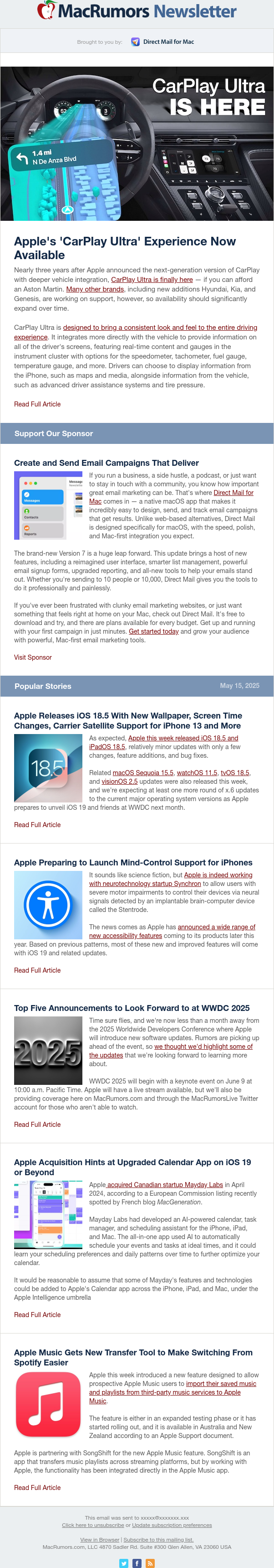 20 Eye-Catching Newsletter Examples (with Previews) - Paved Blog