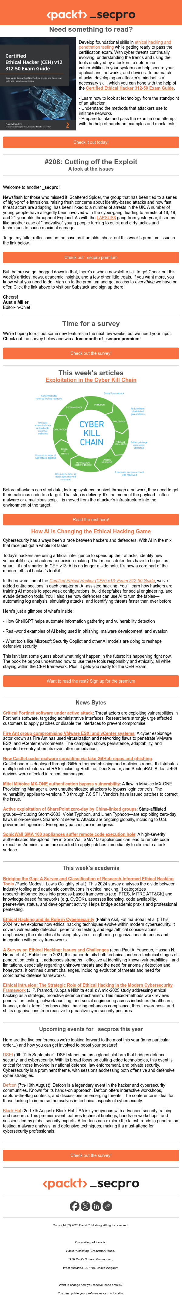 Packt SecPro Sponsorships | Paved