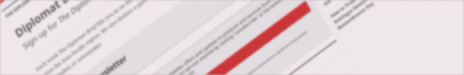 Diplomat Brief Sponsored Newsletter Advertising | Paved