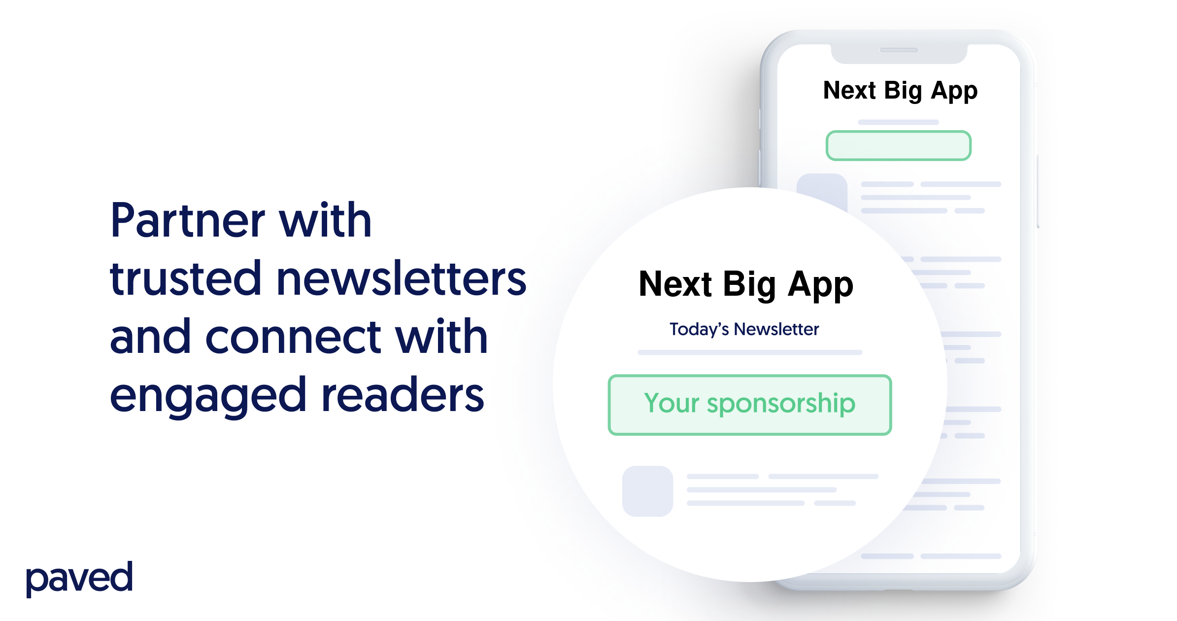 Next Big App Sponsorships | Paved
