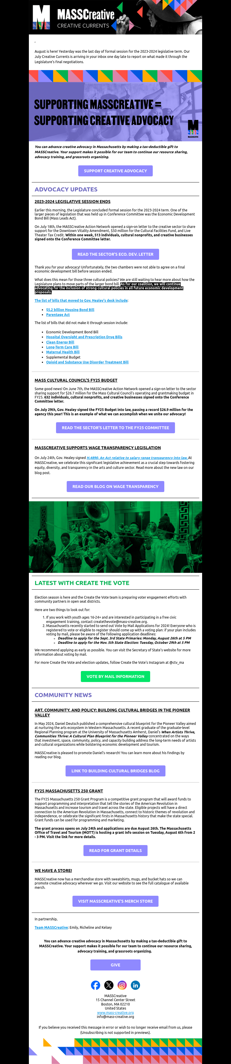 CreativeCurrents Sponsored Newsletter Advertising | Paved