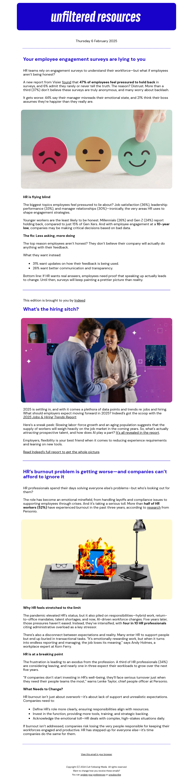 unfiltered resources Sponsored Email Advertising | Paved