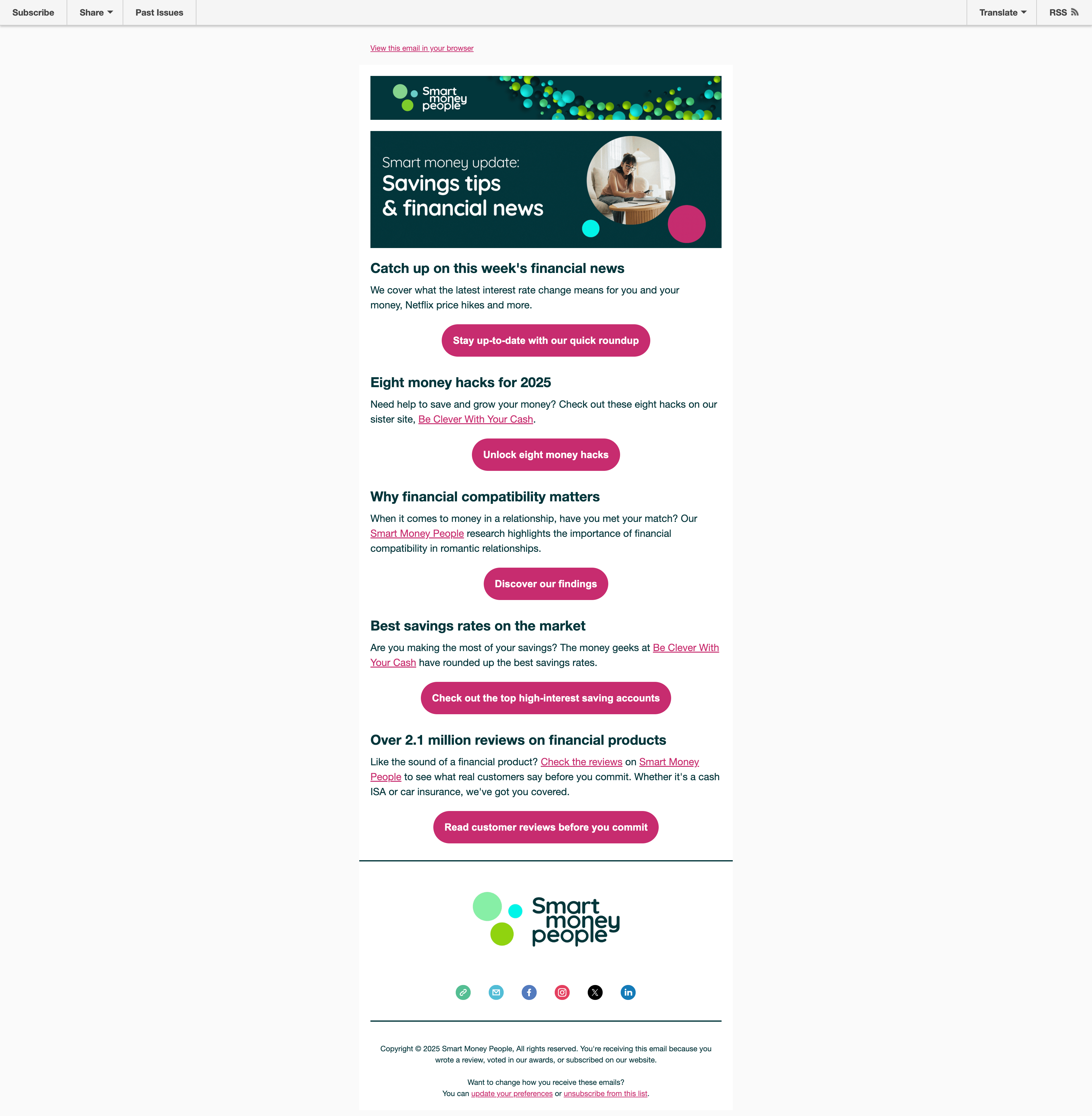 Smart Money People Sponsored Email Advertising | Paved