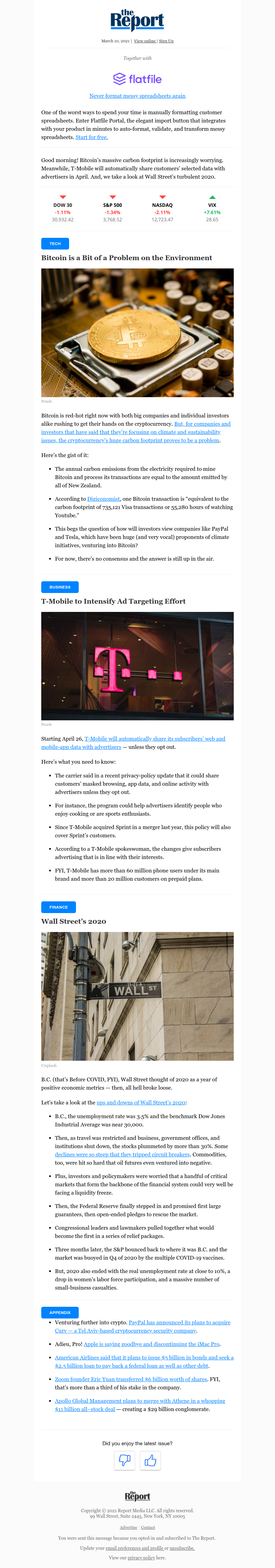 The Report Sponsored Email Advertising | Paved