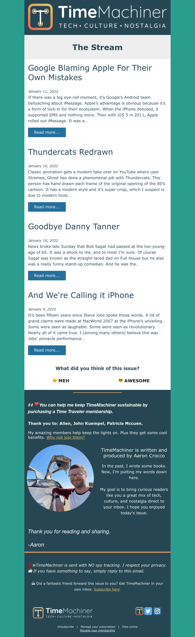 TimeMachiner Sponsored Email Advertising | Paved
