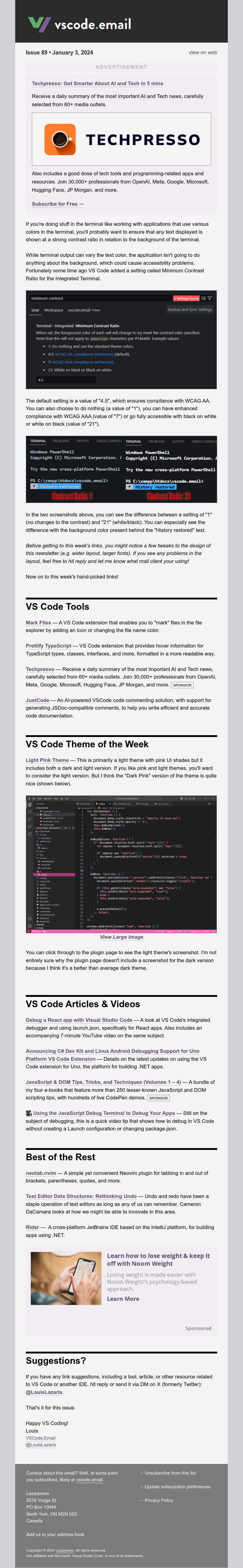 VSCode.Email Sponsored Email Advertising | Paved