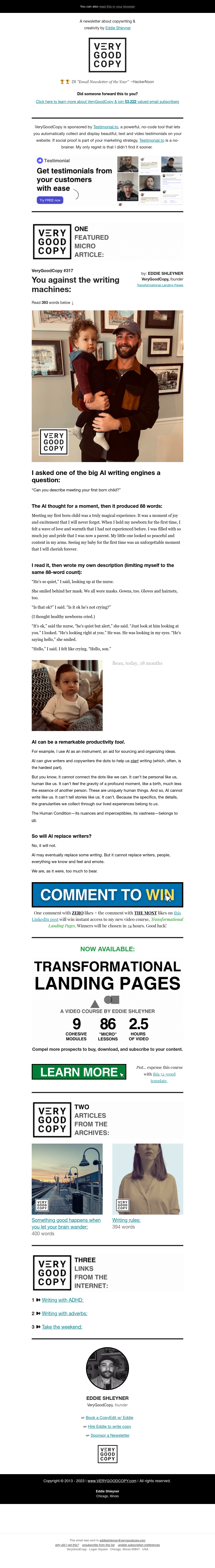 VeryGoodCopy Sponsored Email Advertising | Paved