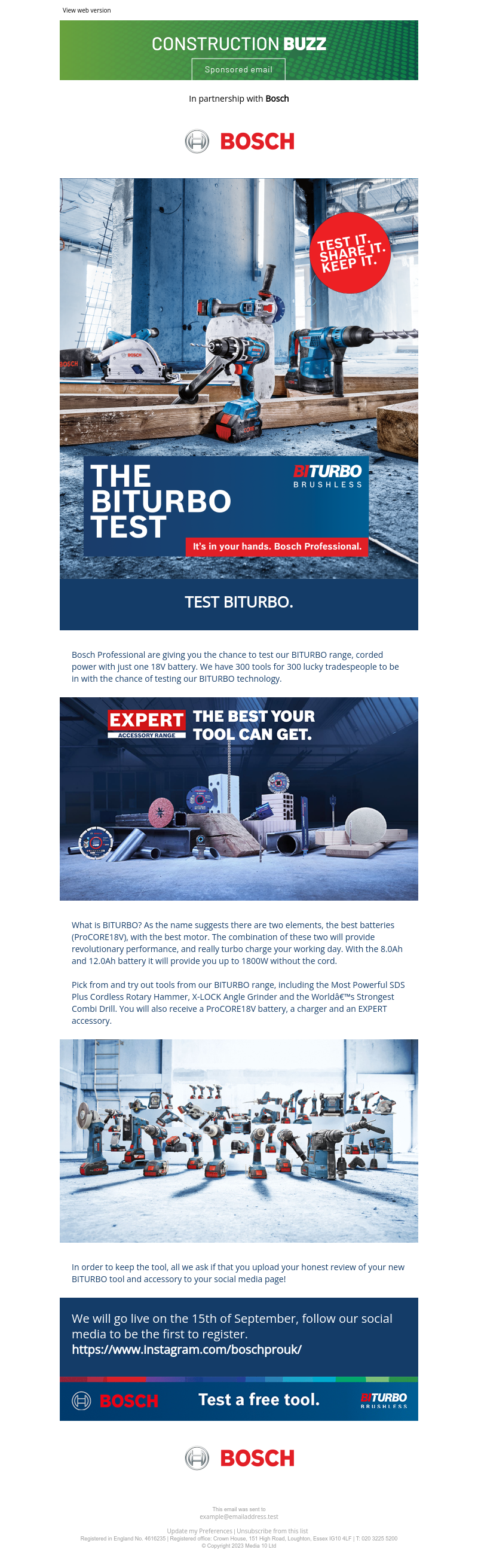 Construction Buzz Sponsored Newsletter Advertising | Paved