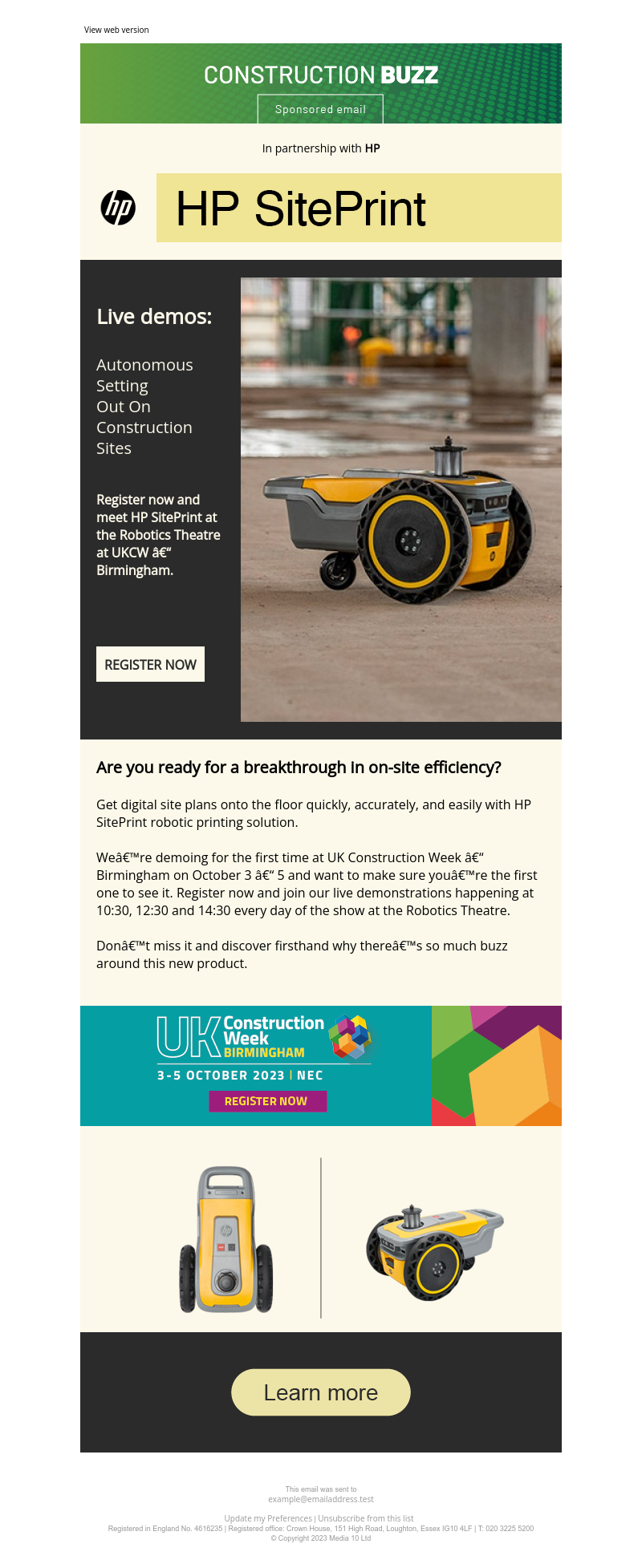 Construction Buzz Sponsored Newsletter Advertising | Paved