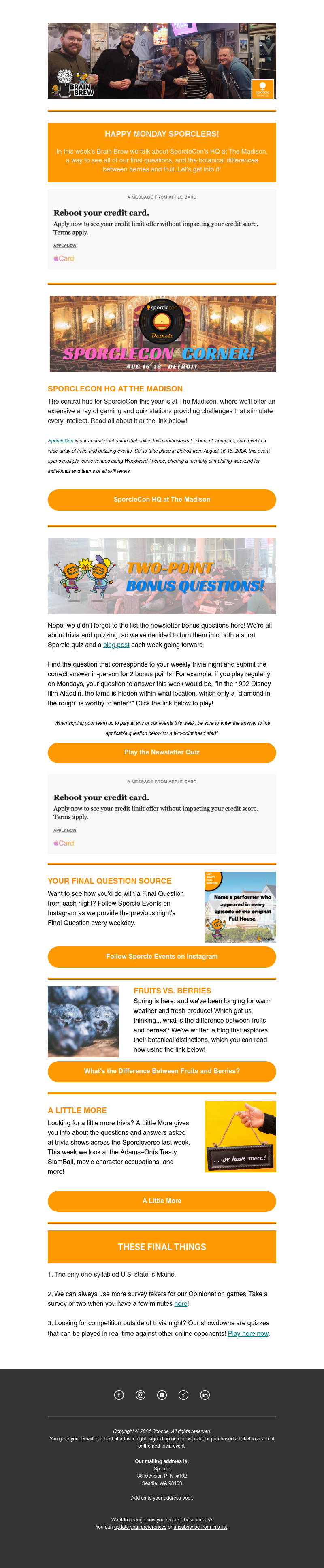 Brain Brew Sponsored Newsletter Advertising | Paved